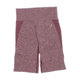 Gymshark Damen Shorts, rot, Gr. 24