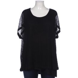 Ulla Popken Damen Bluse, schwarz, Gr. 50