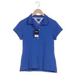 Tommy Hilfiger Damen Poloshirt, blau, Gr. 44