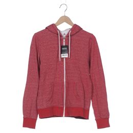 Tom Tailor Denim Damen Kapuzenpullover, rot, Gr. 36