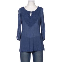 EDC by Esprit Damen Bluse, blau, Gr. 38