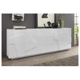 Sideboard Inosign "PING" Sideboards weiß (weiss hochglanz lack) Breite 224 cm