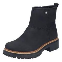 Winterstiefelette Rieker Gr. 36, schwarz Damen Schuhe Winterboots, Ankleboots, Profilsohle, mit Innenreißverschluss