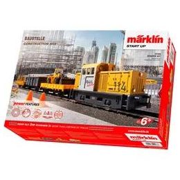 Märklin Modelleisenbahn-Set MÄRKLIN "Märklin Start up - Startpackung Baustelle - 29188", gelb, Modelleisenbahnen, Kinder, Kunststoff, Metall, Made in Europe