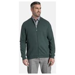 Sweatjacke CHARLES COLBY "Sweatjacke DUKE BERTRAM" Gr. 4XL, grün Herren Sweatjacken