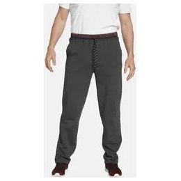 Jogginghose Jan Vanderstorm "Jogginghose TARIKO" Gr. 4XL, grau (dunkelgrau melange) Herren Hosen