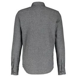 Langarmhemd Lerros "Lerros Baumwollhemd mit Button-down-Kragen" Gr. XXL, Normalgrößen, schwarz Herren Hemden