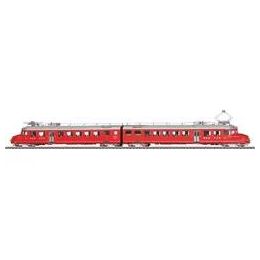 Märklin Personenwagen MÄRKLIN "Märklin Doppel-Triebwagen RAe 4/8 - 39260" Modelleisenbahn-Fahrzeuge rot Kinder