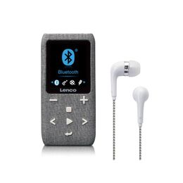 Lenco Xemio-861GY - MP3/MP4 Player with Bluetooth® 8GB Micro SD Card - Grey - MP3 Spieler 8 GB