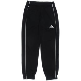 Adidas Herren Stoffhose, schwarz, Gr. 128