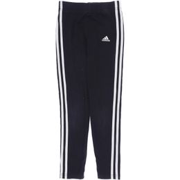 Adidas Damen Stoffhose, schwarz, Gr. 152