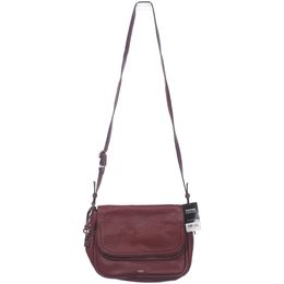 Fossil Damen Handtasche, bordeaux, Gr.