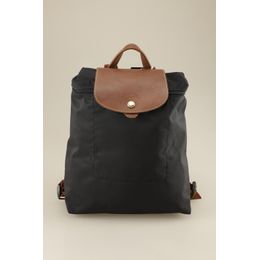 Longchamp Damen Rucksack, schwarz, Gr.