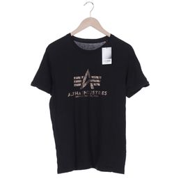 Alpha Industries Herren T-Shirt, schwarz, Gr. 52