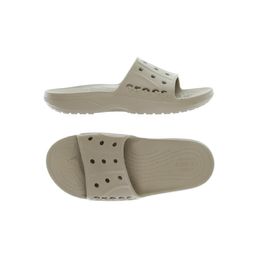 Crocs Damen Sandale, beige, Gr. 8