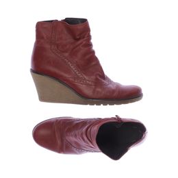 Gabor Damen Stiefelette, rot, Gr. 5.5