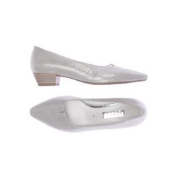 Gabor Damen Pumps, silber, Gr. 5