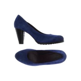 Marc Shoes Damen Pumps, blau, Gr. 6.5