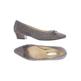 Gabor Damen Pumps, silber, Gr. 5