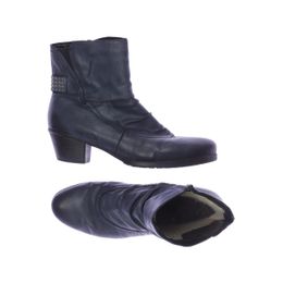 Rieker Damen Stiefelette, marineblau, Gr. 40