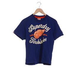 Superdry Damen T-Shirt, marineblau, Gr. 36