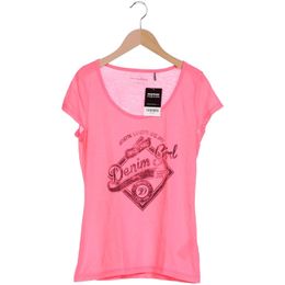 Tom Tailor Denim Damen T-Shirt, pink, Gr. 38