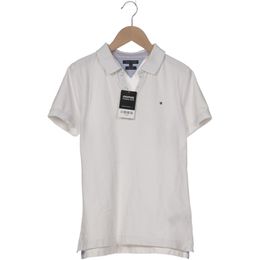 Tommy Hilfiger Damen Poloshirt, weiß, Gr. 38