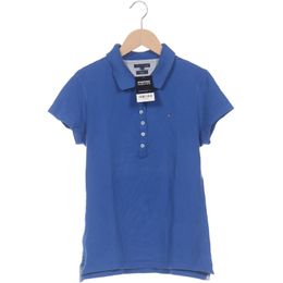 Tommy Hilfiger Damen Poloshirt, blau, Gr. 42