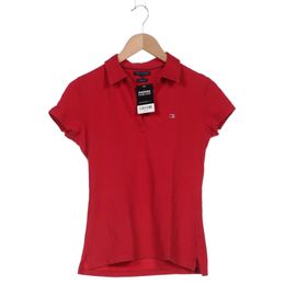 Tommy Hilfiger Damen Poloshirt, rot, Gr. 38