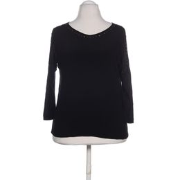 ST.EMILE Damen Bluse, schwarz, Gr. 42