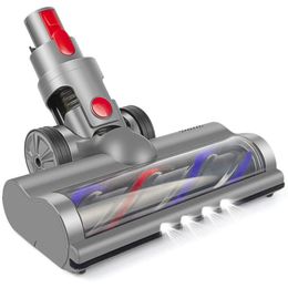 Okwish - Staubsaugerzubehör für Dyson V15 V11 V10 V8 V7, Hartholzbodenaufsatz für Dyson Akku-Staubsauger mit LED-Scheinwerfern, weicher