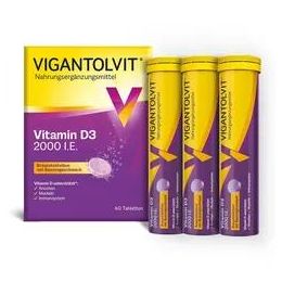 Wick VIGANTOLVIT Vitamin D (2000) Brausetabletten 60 St