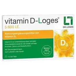 vitamin D-Loges 5.600 I.E. 15 St