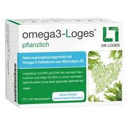 Dr. Loges + Co. GmbH omega3-Loges pflanzlich Kapseln 120 St