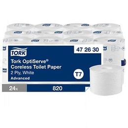 Tork Toilettenpapier T7 Advanced 2-lagig, 24 Rollen