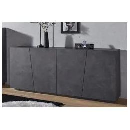 Sideboard Inosign "Vega" Sideboards grau (zement-optik) Breite 200 cm