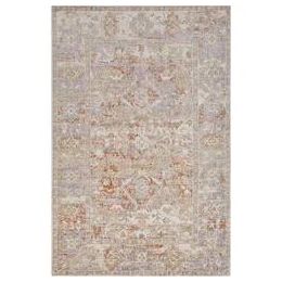 Teppich NORTHRUGS "Port Said" Teppiche Gr. B: 190cm, 3mm, L: 280cm, rot (creme,rot) In-& Outdoor, Läufer, Wetterfest, Balkon, Wohnzimmer, Orient