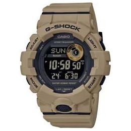 Smartwatch Casio G-SHOCK "G-Squad, GBD-800UC-5ER" Smartwatches grün (khaki) Quarzuhr,Armbanduhr Herrenuhr,Schrittzähler,bis 20 bar wasserdicht