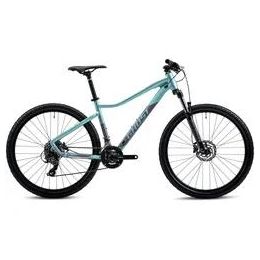 Mountainbike GHOST "Lanao 27.5 AL" Fahrräder Gr. 44cm, 27,5 Zoll (69,85cm), grün (lila-mint) für Damen und Herren, Kettenschaltung