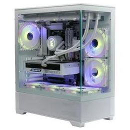 Hyrican GAMEMAX Gaming-PC "ICE 7349" Computer DDR5 RAM, PCIe SSD Gen4, Windows 11 Gr. Microsoft Windows 11 Home (64 Bit), 32 GB RAM 2000 GB SSD, weiß