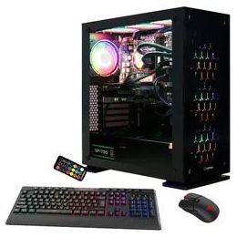 Hyrican GAMEMAX Gaming-PC "Onyx II 7175" Computer DDR5, PCIe SSD Gen4, Windows 11 Gr. Microsoft Windows 11 Home (64 Bit), 16 GB RAM 1000 GB SSD, schwarz