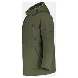 Outdoorjacke Lerros "Lerros Herren Winterjacke im Parka-Design" Gr. 4XL, grün (olive) Herren Jacken Wasser_Wind_Atmung