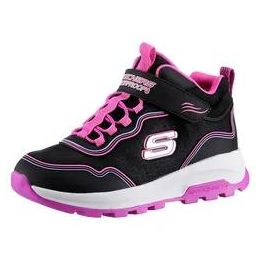 Sneaker Skechers "STORM BLAZER" Gr. 32, bunt (schwarz-pink-hellblau) Kinder Schuhe Trekking Schuh, Freizeitschuh, Kindergartenschuh mit Tex-Membrane