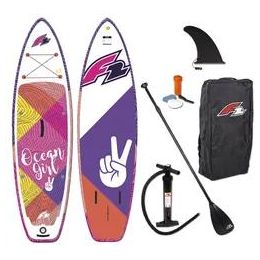 F 2 SUP-Board F2 "Ocean Girl Kids pink" Wassersportboards Gr. 9,2 280cm, pink