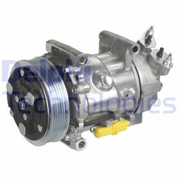 DELPHI Kompressor, Klimaanlage für PEUGEOT CITROËN 648722 9800821980 6453XJ TSP0159851