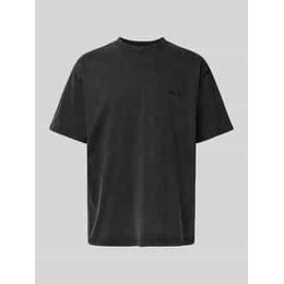 Woodbird T-Shirt mit Label-Stitching Modell 'Baine'