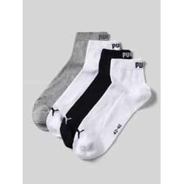 Puma Socken mit Logo-Detail im 4er-Pack