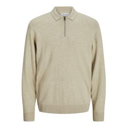 Jack & Jones JACK & JONES Pullover 'JJEEmil' Herren Gr&ouml;&szlig;e M taupe