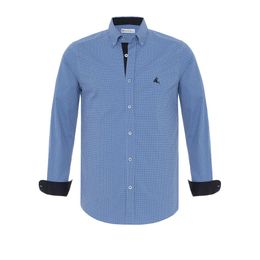 Dandalo Button Up Shirt male Blue size XL