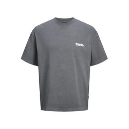 Jack & Jones Jack & Jones Junior Shirt Jungen Größe 104 dunkelgrau / weiß
